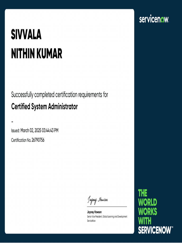 Service Now CSA | PDF