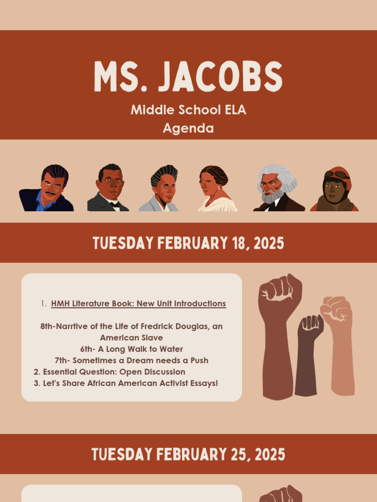 African American Historical Figures History Lesson Presentation in ...