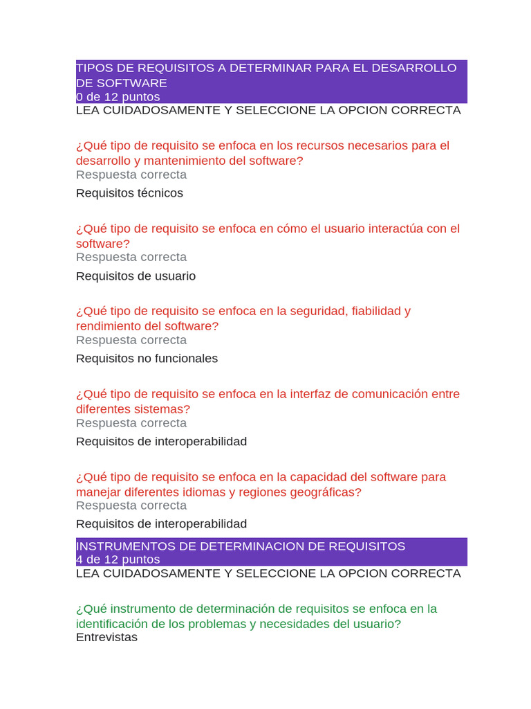 Tipos y Herramientas de Requisitos en Software | PDF | Software ...