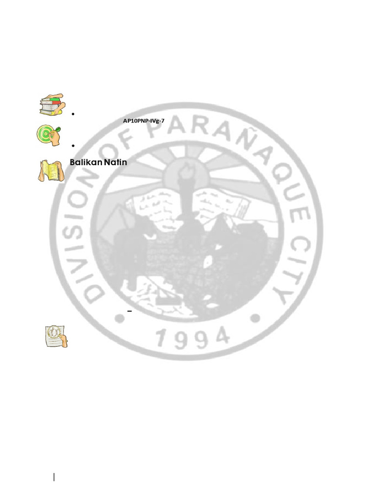 AP Grade10 Quarter4 Module Week7-8 | PDF