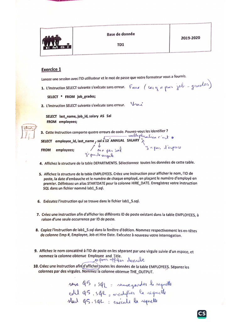 Base de Donnée | PDF