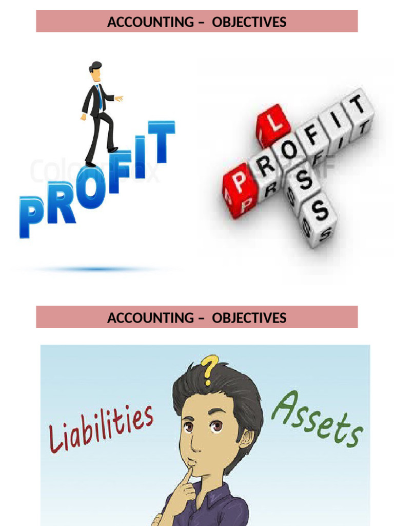 Key Objectives of Accounting | PDF