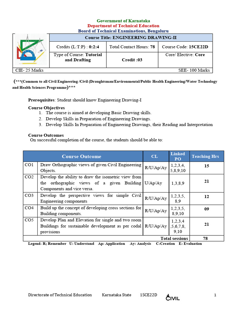 4.Engineering-Drawing-II | PDF | Technical Drawing | Engineering