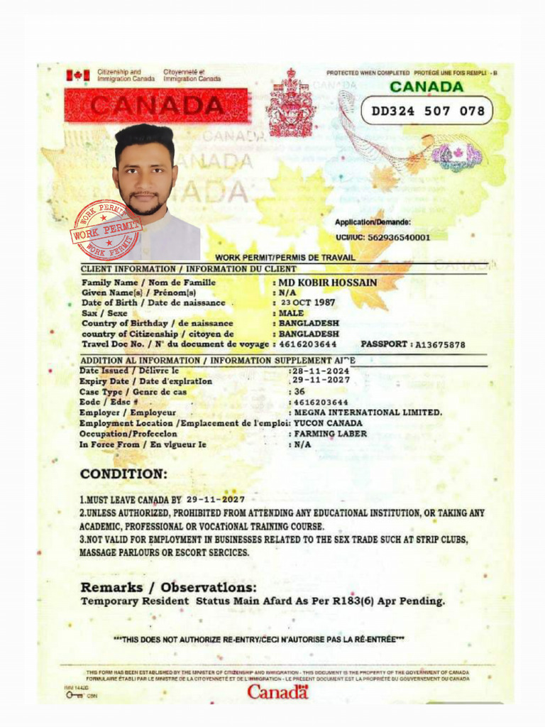Workpermit | PDF