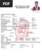 Canada Visa Application Form PDF | PDF | Travel Visa | Passport