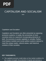 Comparing Economic Systems | PDF | Capitalism | Socialism