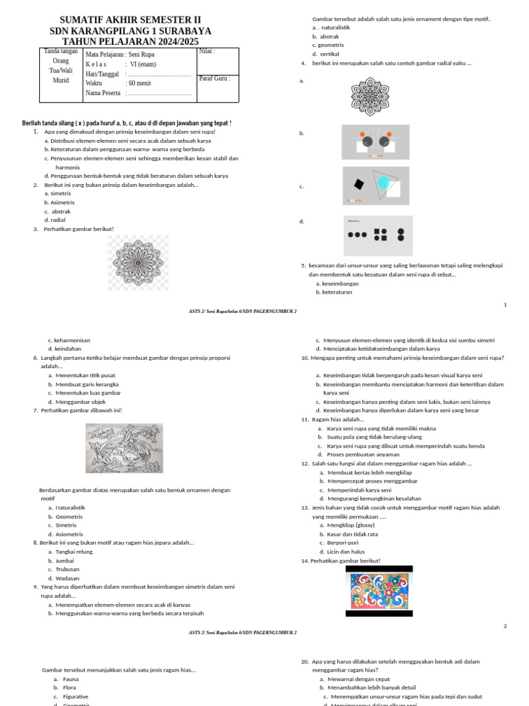 STS 2 seni rupa | PDF