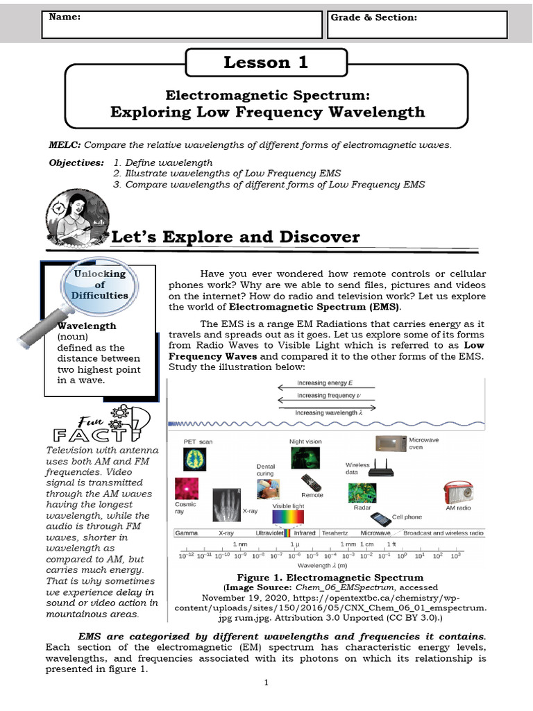 Electromagnetic Waves - Physics 10 Reviewer | PDF | Electromagnetic Spectrum | Electromagnetic ...