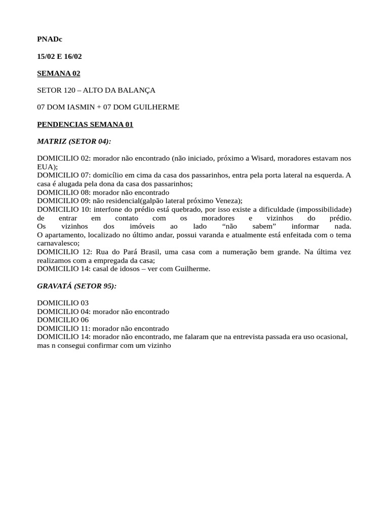 Programação Pnad Ps01 s02 | PDF