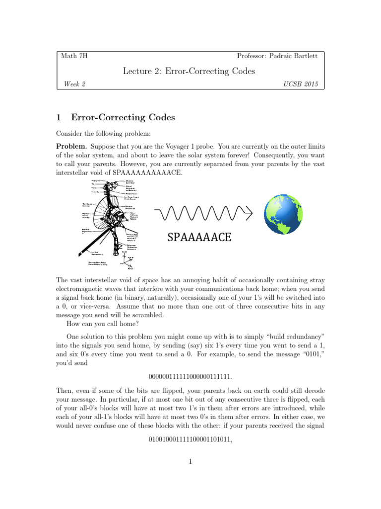 Math Honors s2015 Lecture2 | PDF | Code | Mathematics