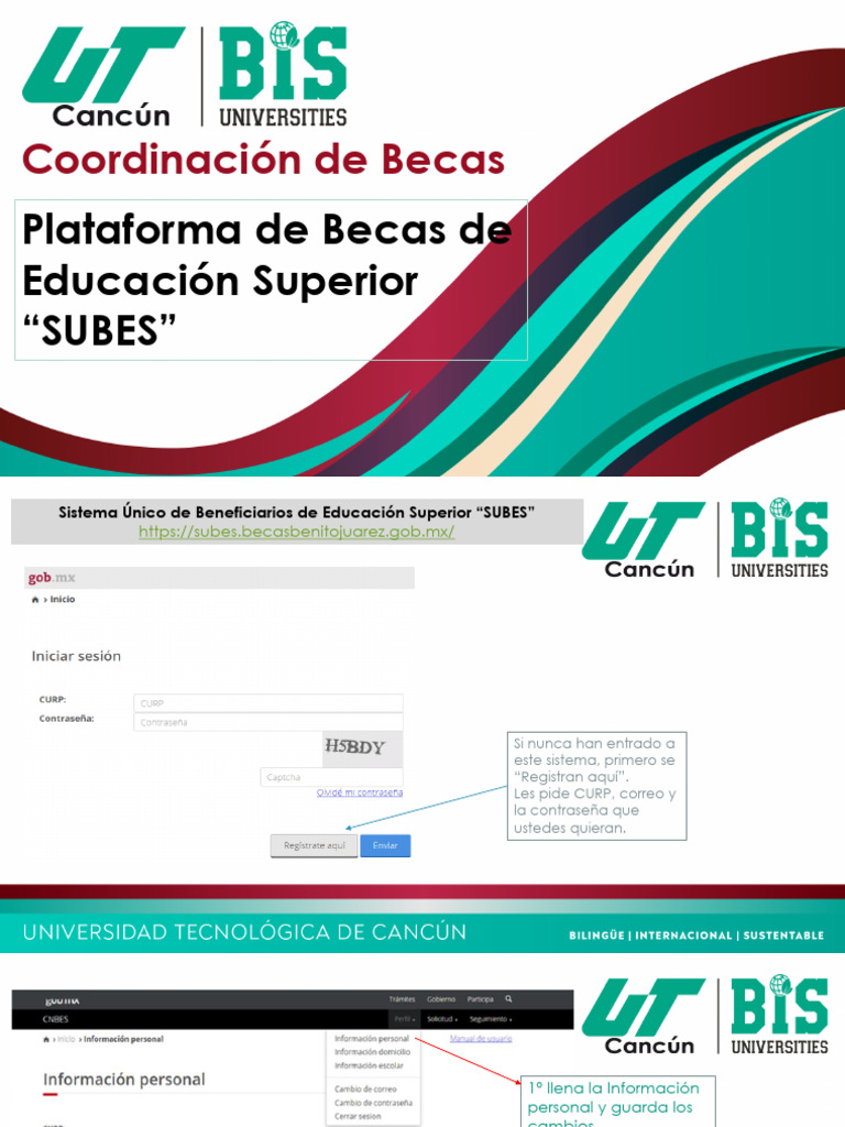 Información Becas Sistema Subes 2025 | PDF