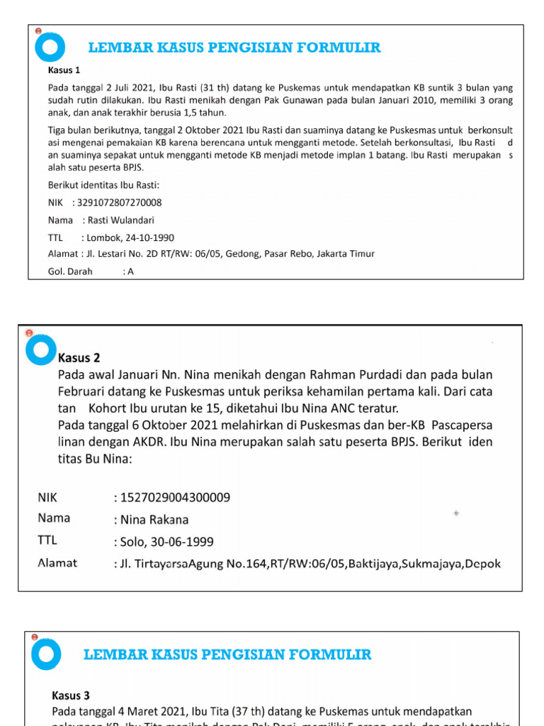 Soal Input Siga | PDF