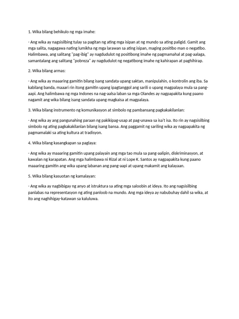Wika bilang-WPS Office | PDF