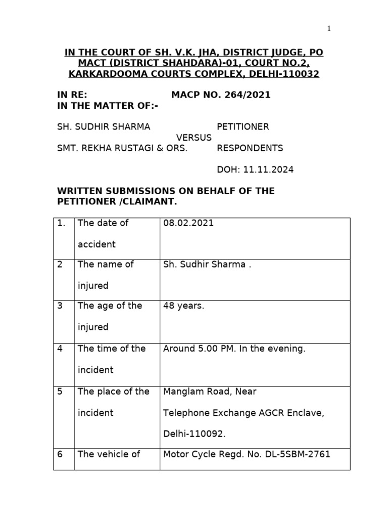 Sudhir Sharma and Rekha | PDF | Burden Of Proof (Law) | Common Law