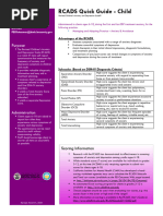 SCARED - Scoring Guide | PDF | Anxiety | Anxiety Disorder