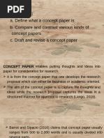 Concept Paper Template | PDF