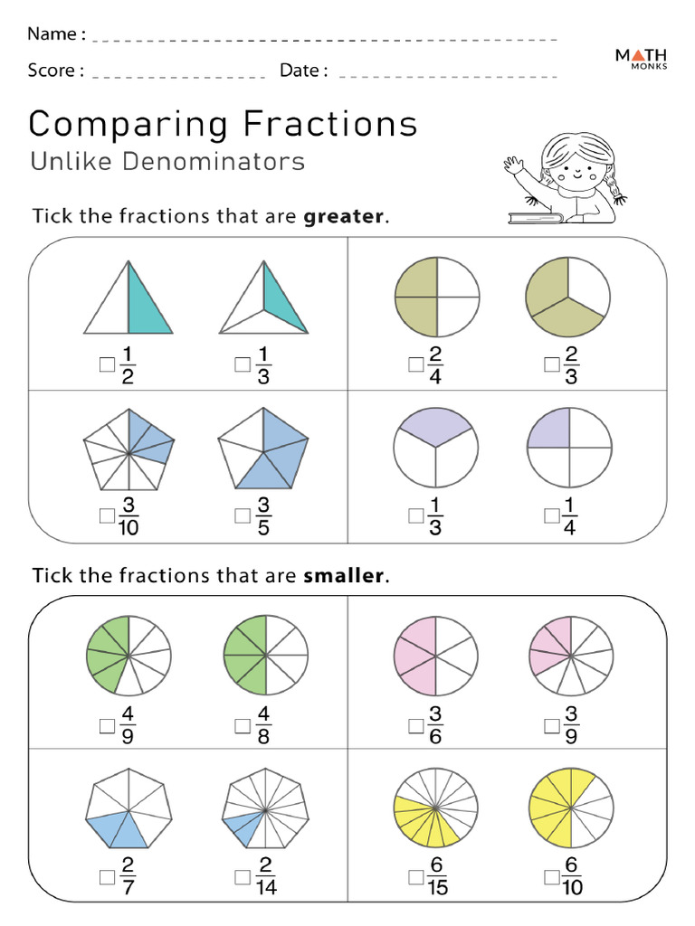 Comparing Fractions | PDF