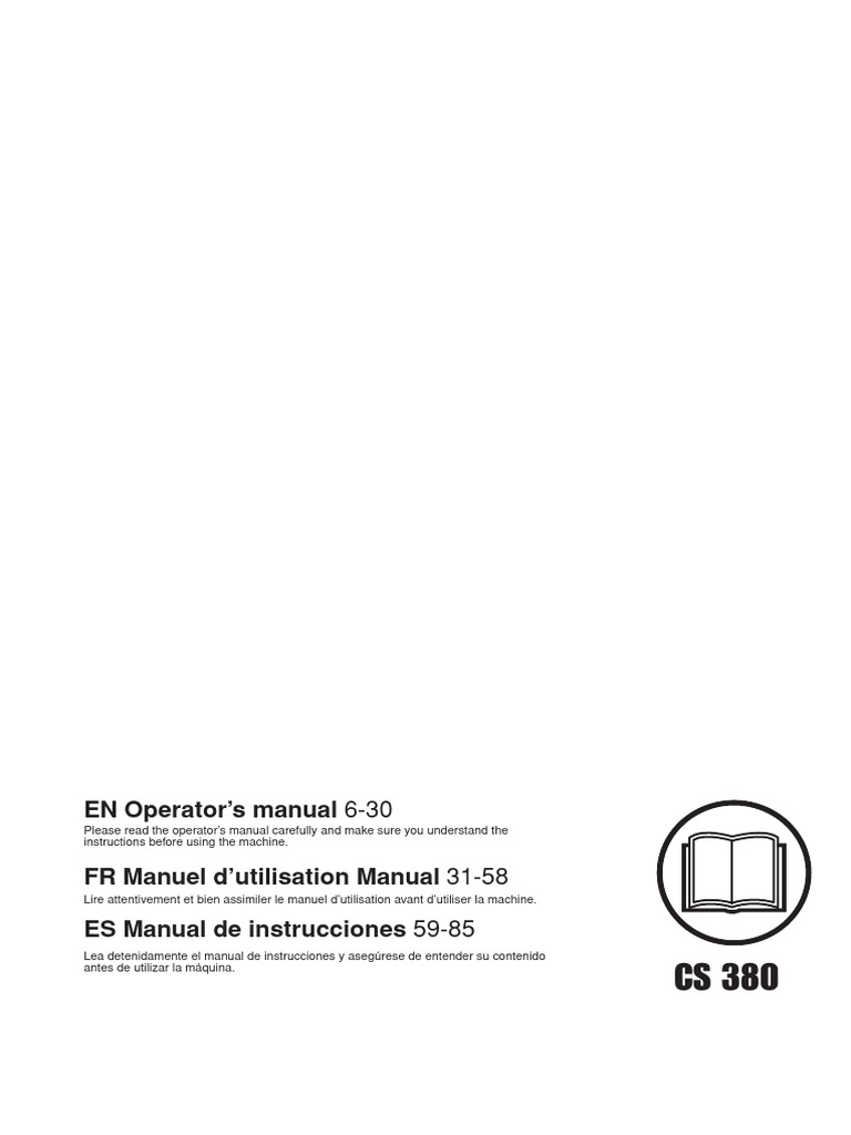 Mcculloch CS380-2 | PDF