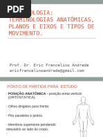 Termos de Posição e Movimento na Anatomia | PDF | Movimentos anatômicos ...