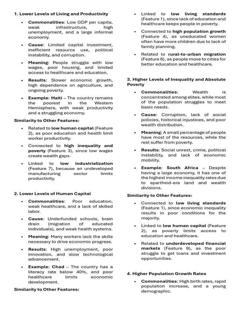 Econ dev | PDF | Poverty | Poverty & Homelessness