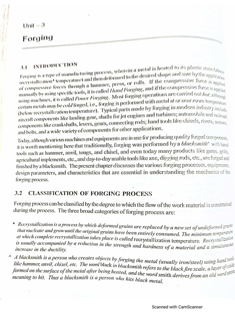 MFP Unit 2 Forging | PDF