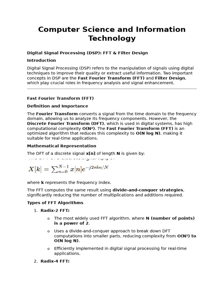 Computer Science and Information Technology | PDF | Inheritance (Object ...
