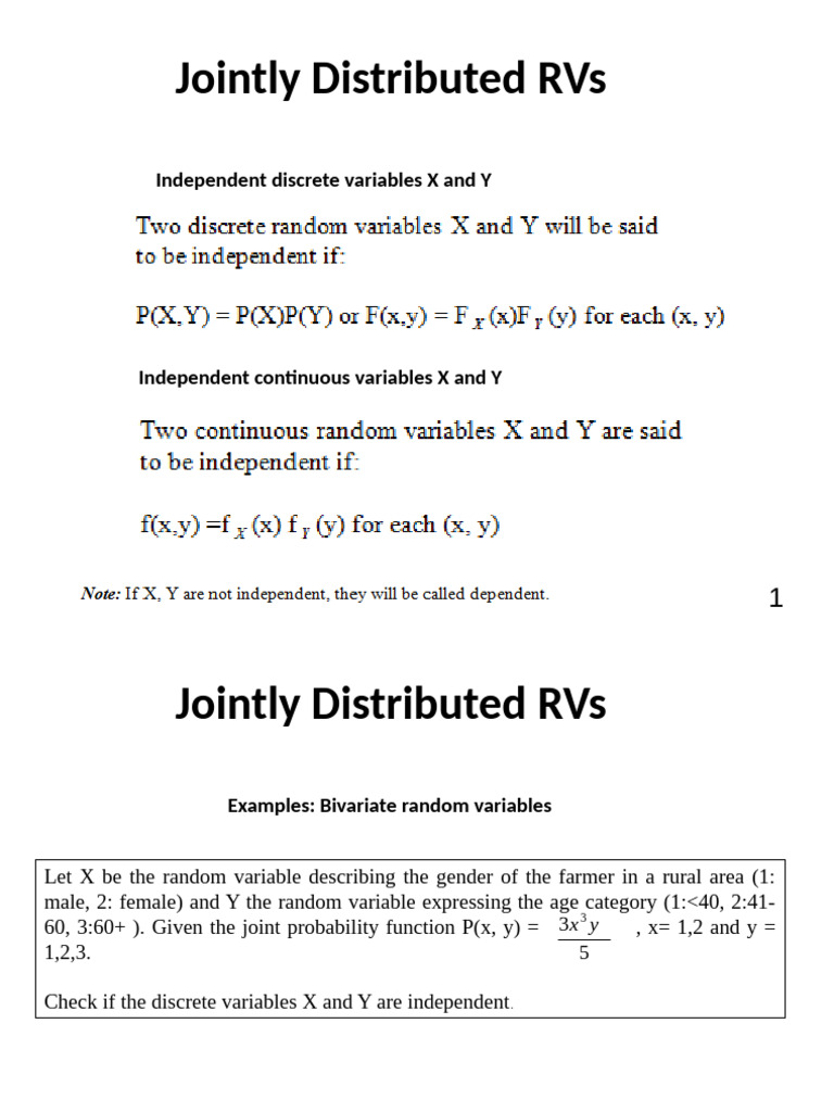 Probability 2nd Session 06-01-2024 | PDF