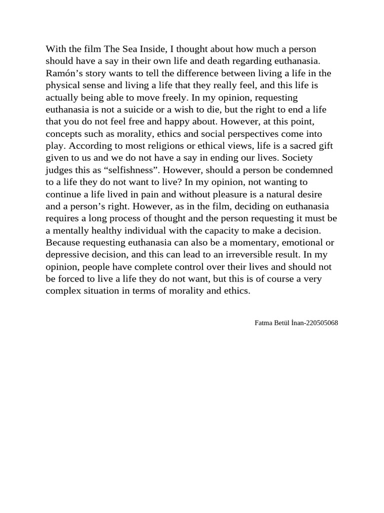 The Sea Inside. | PDF