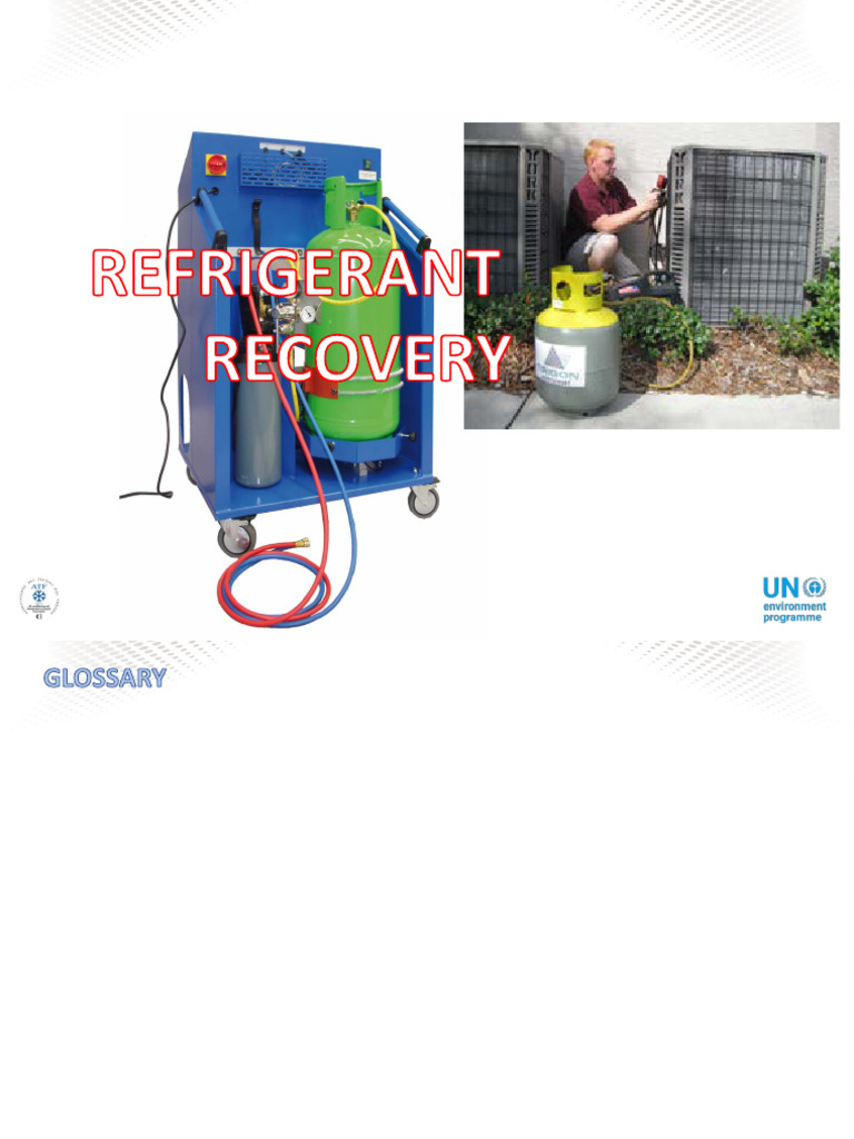 Refrigerant Recovery Procedures Guide | PDF | Leak | Infrared