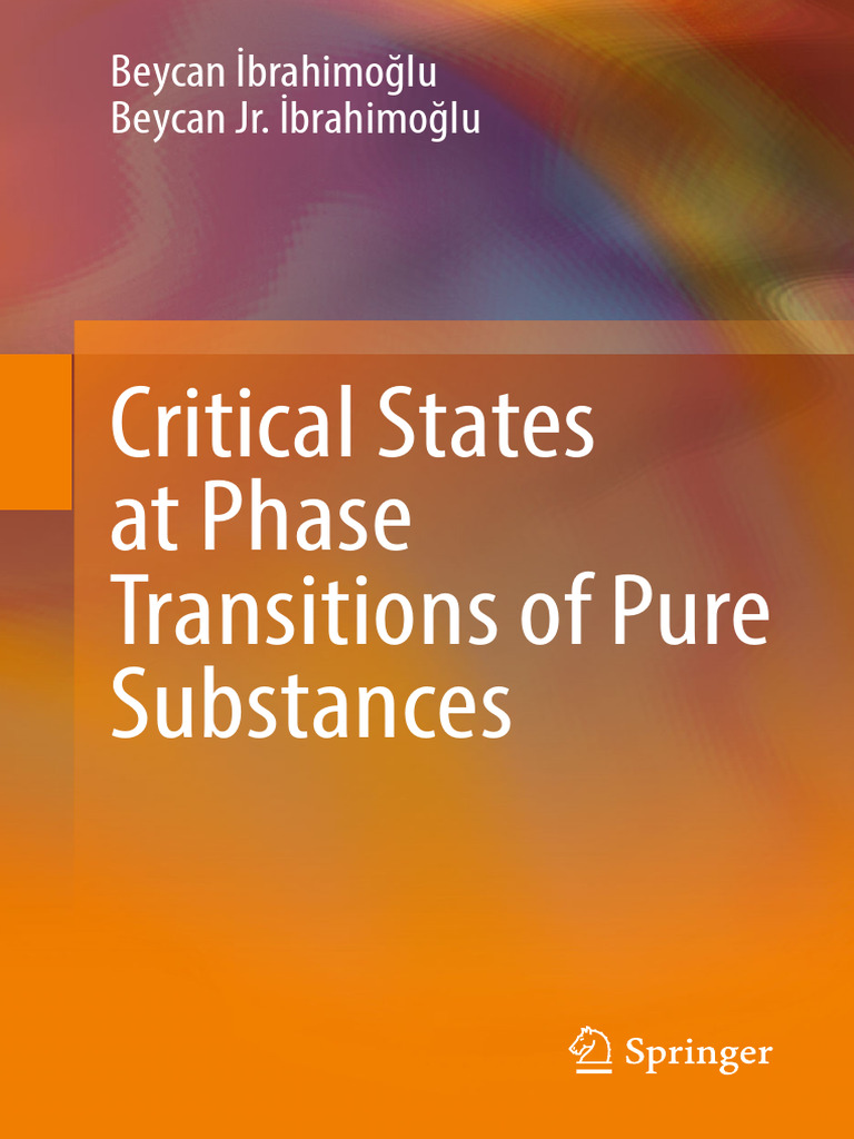 Critical States at Phase Transitions of Pure Substances | PDF | Phase ...