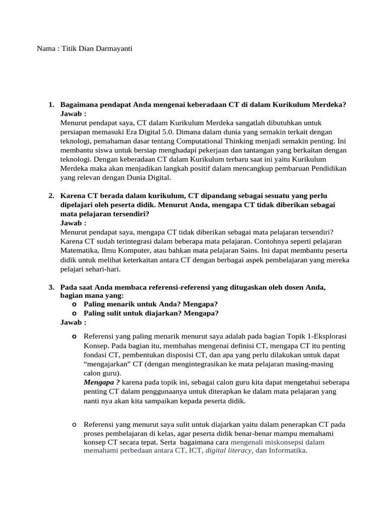 T2-Mulai Dari Diri | PDF