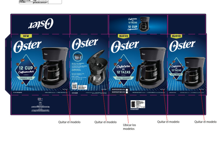 Cafetera BVSTDCS12B-013 | PDF