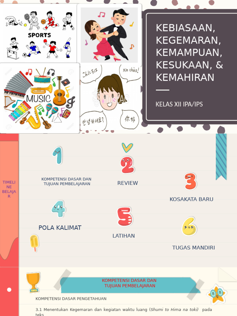 #2 KEBIASAAN, KEGEMARAN, KEMAMPUAN, KESUKAAN, KEMAHIRAN (Autosaved) | PDF