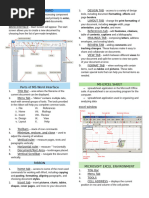 Essential Excel Vocabulary Terms | PDF