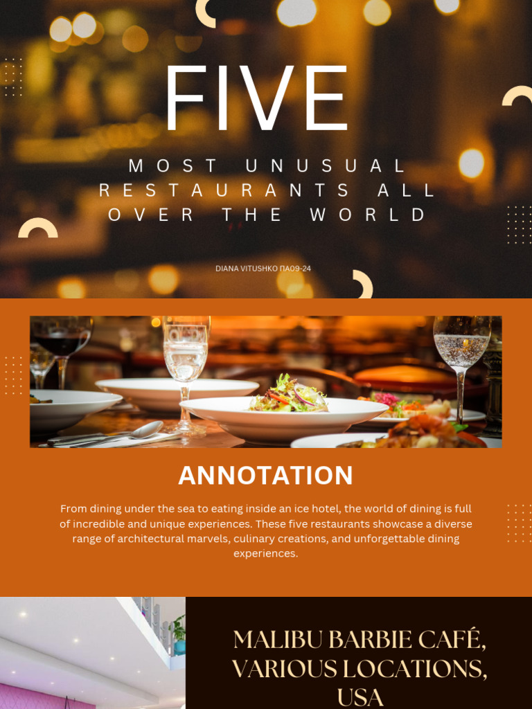 Five 20241127 134103 0000 | PDF | Menu | Restaurants