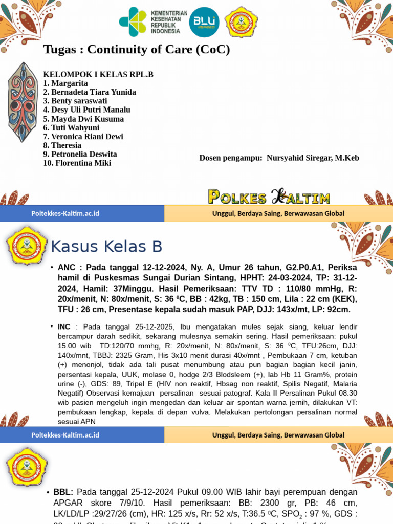 Kelompok 1 Coc Kelas B (Anc) | PDF