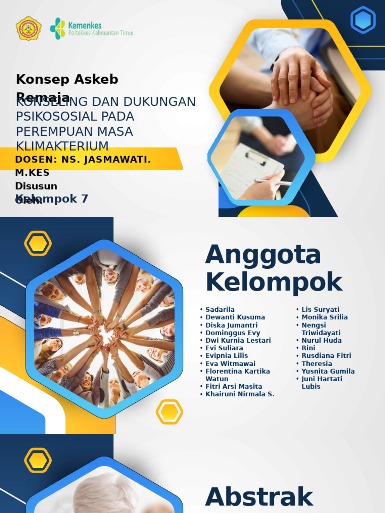 Kel. 7 Konsep Askeb Remaja | PDF