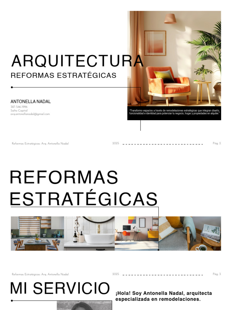 Dossier Arq. Antonella Nadal | PDF