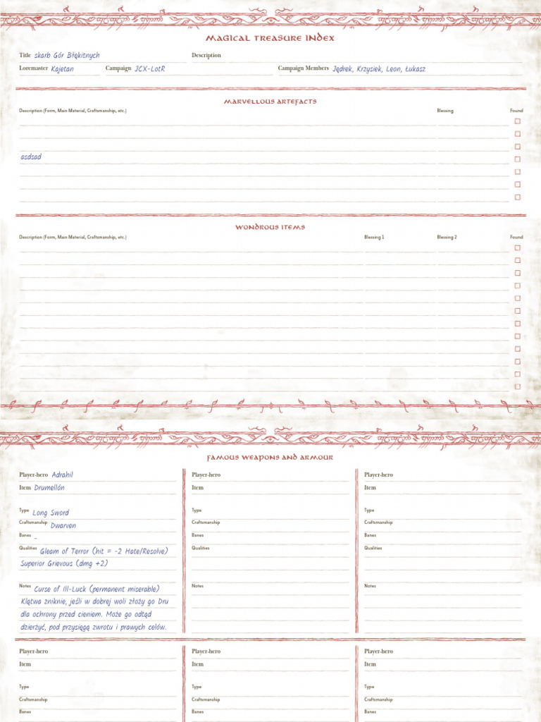 Cirdan - Treasure - Kopia - Kopia | PDF