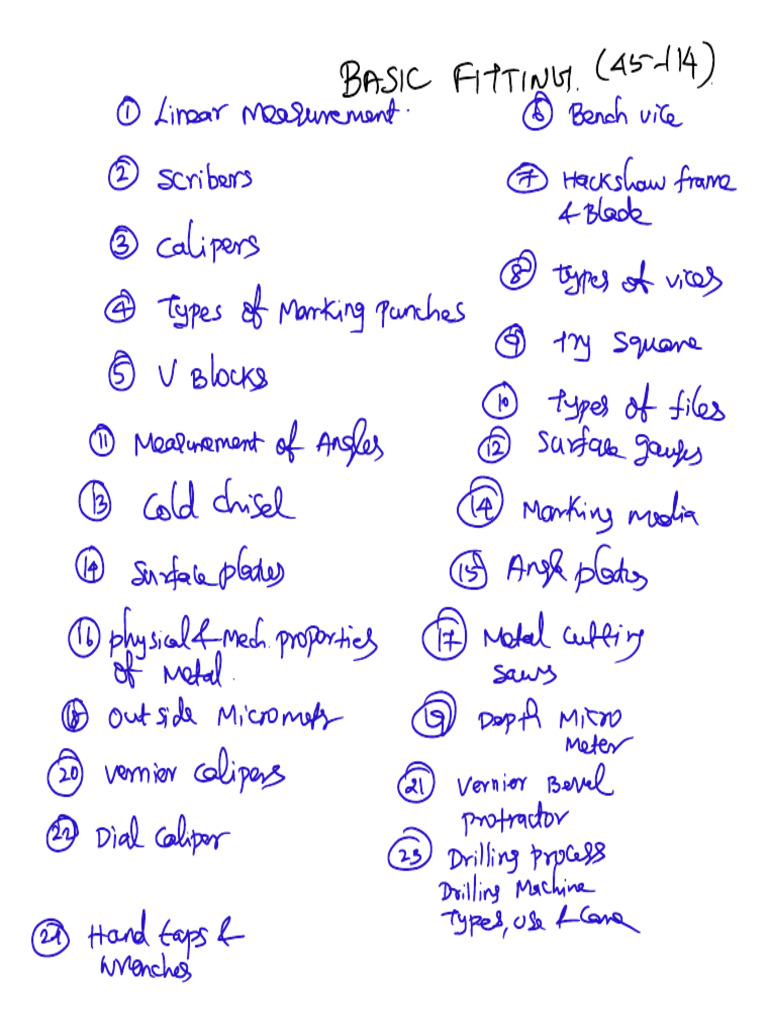 BASIC FITTING Notes | PDF