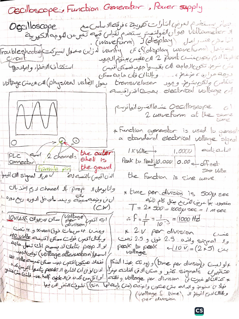 Oscilloscope | PDF