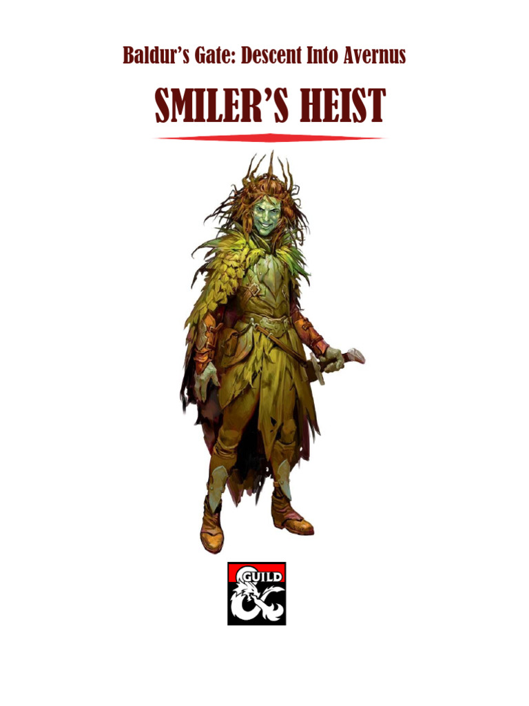 1061226-SmilersHeist (1) | PDF | Wizards Of The Coast | Dungeons & Dragons