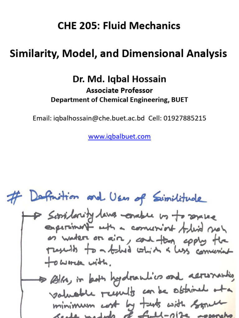 Dimensional Analysis | PDF