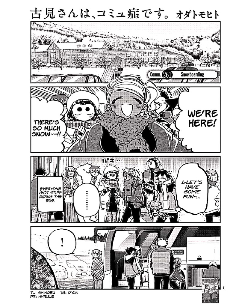 Komi-San Chapter 261 | PDF