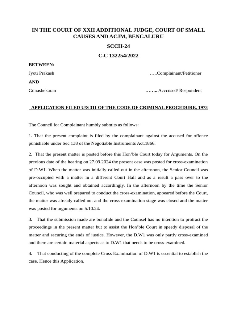 311 Application | PDF