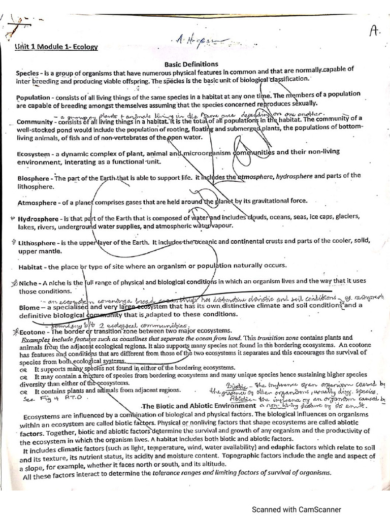 Unit 1 Module 1 Summary | PDF