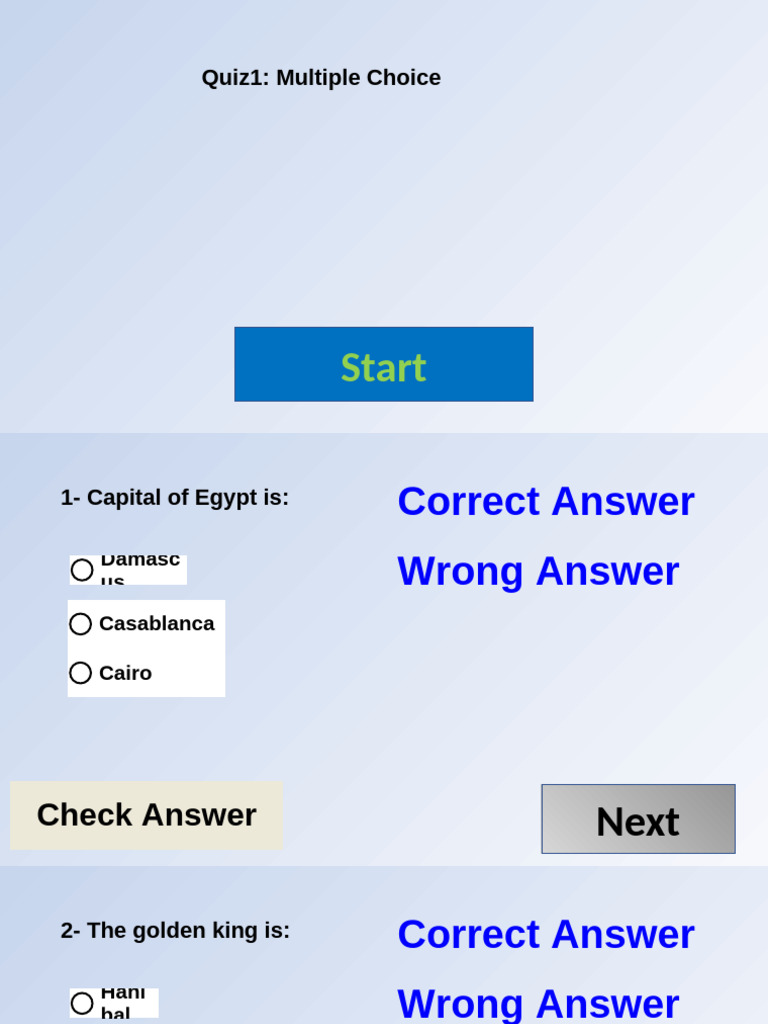 Quiz 1: Multiple Choice Questions | PDF