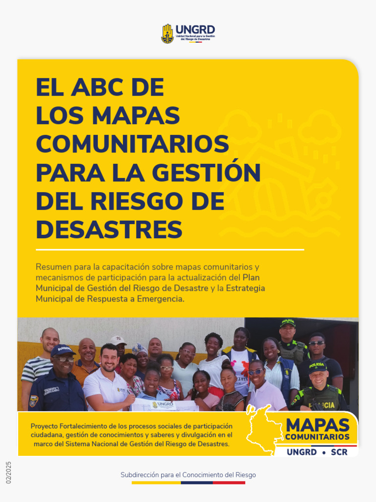 Abc Capacitacion Mapas Comunitarios | PDF | Mapa | Participación pública