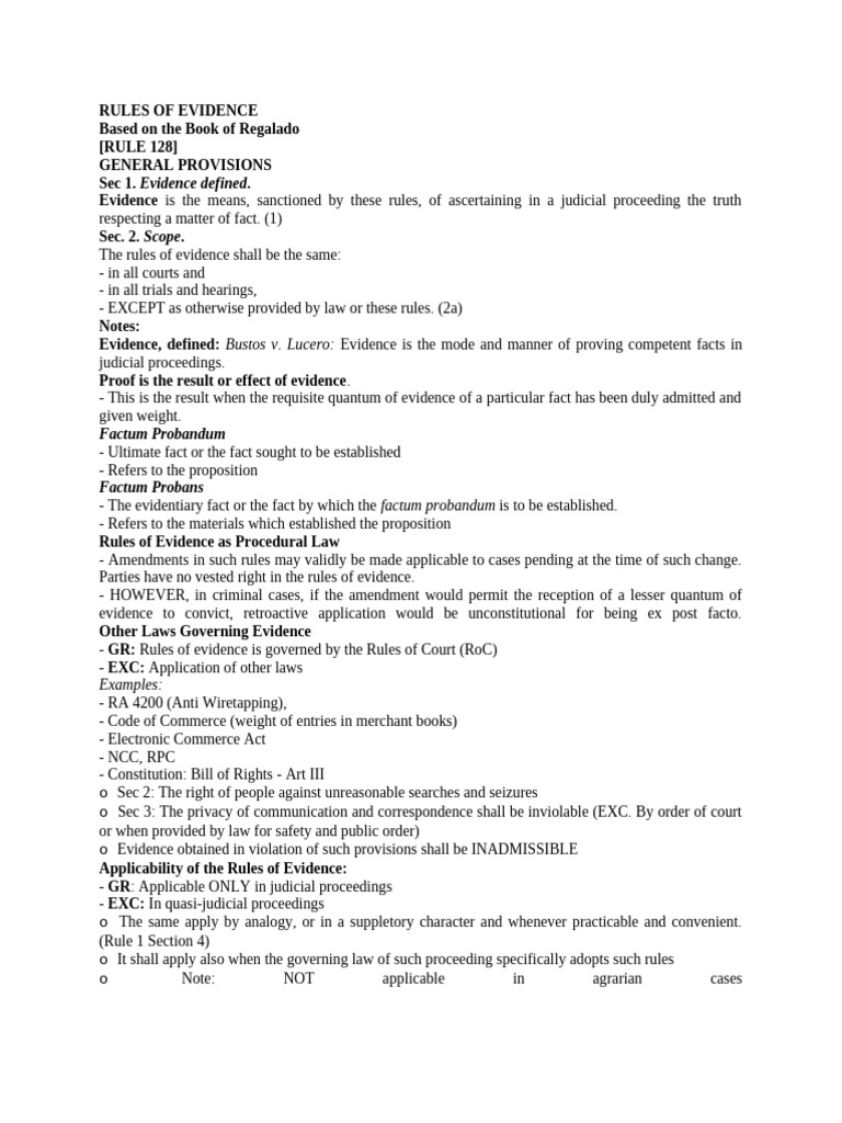 Understanding Rules of Evidence | PDF | Evidence (Law) | Relevance (Law)