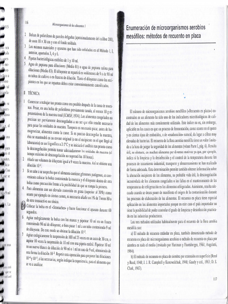 ICMSF 1 (Pág. 117 - 123) (1983) Microorganismos de Los Alimentos. Su Significado y Métodos de ...